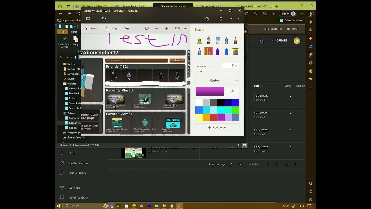 how to make decals/images and use them in retrostudio - YouTube