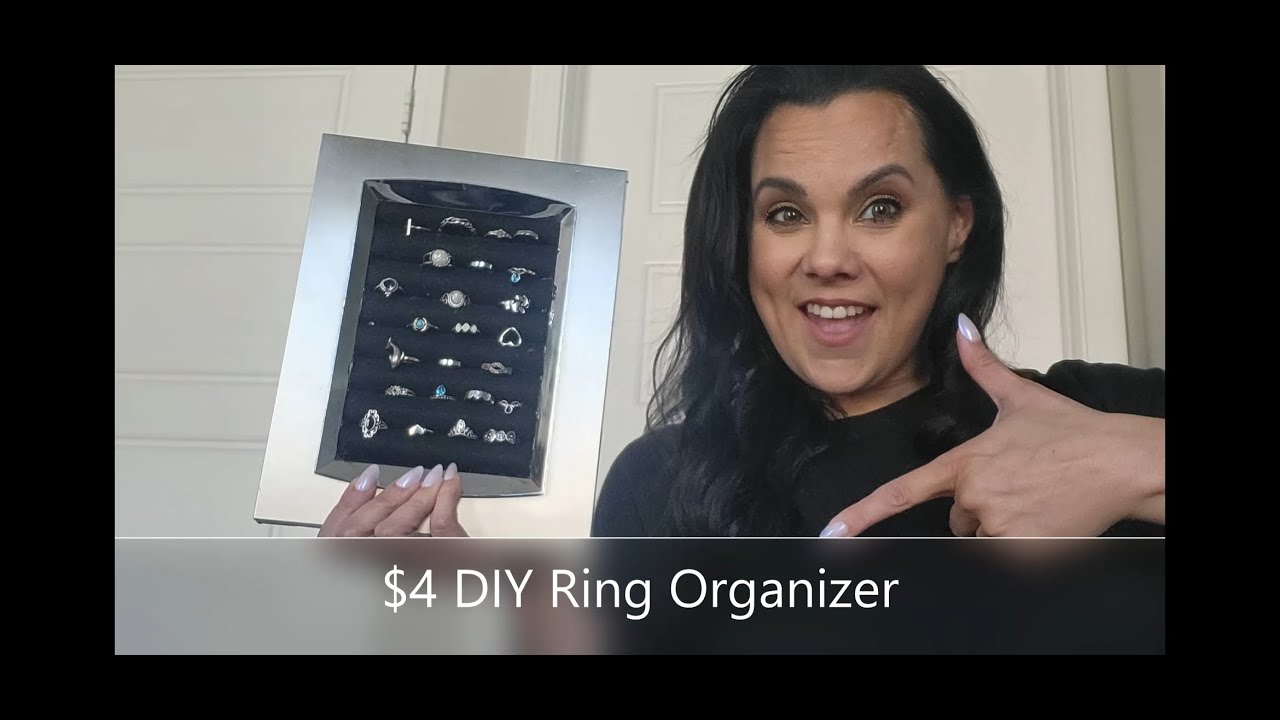 DIY Ring holder under $4 - YouTube