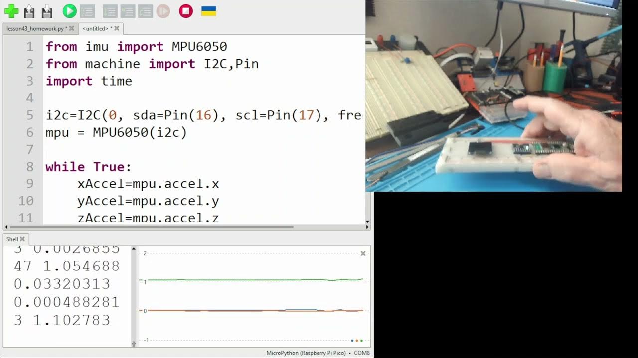 Here is the homework for Lesson 43 of the PicoW series by Paul ...