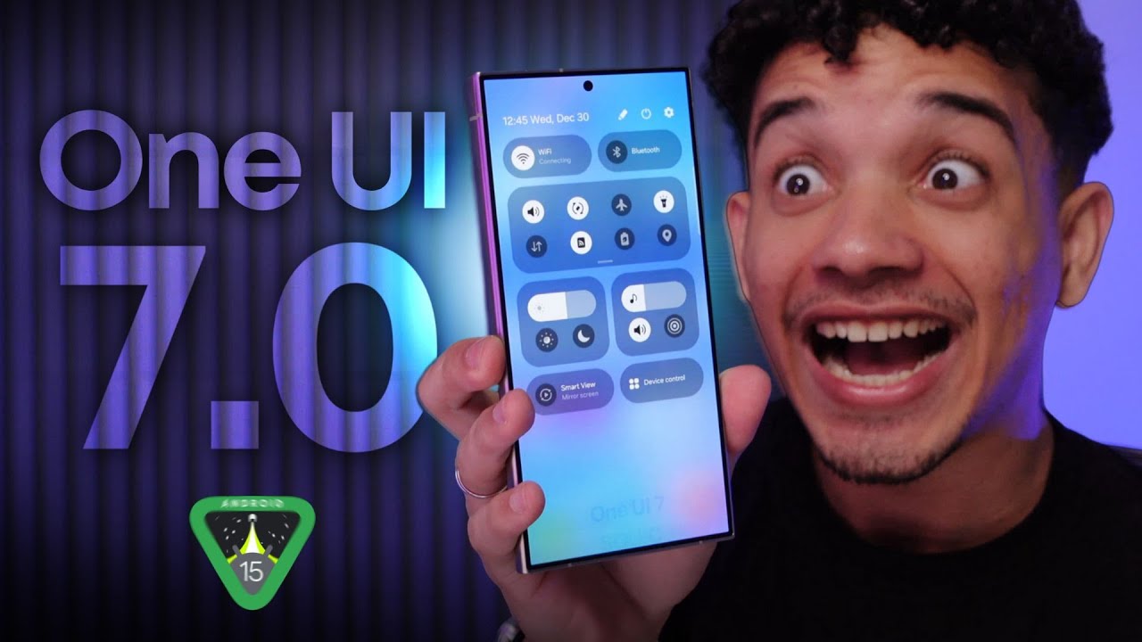 🚨One UI 7.0 com Android 15 | Anúncio Oficial - YouTube