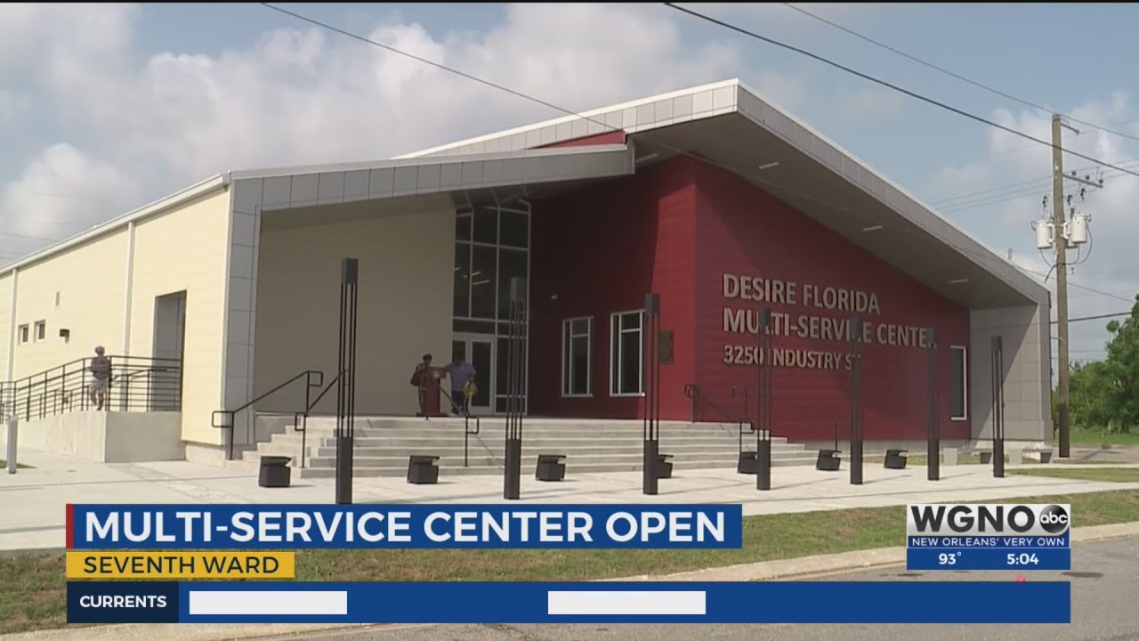 New NORDC multi-service center opens in seventh ward - YouTube