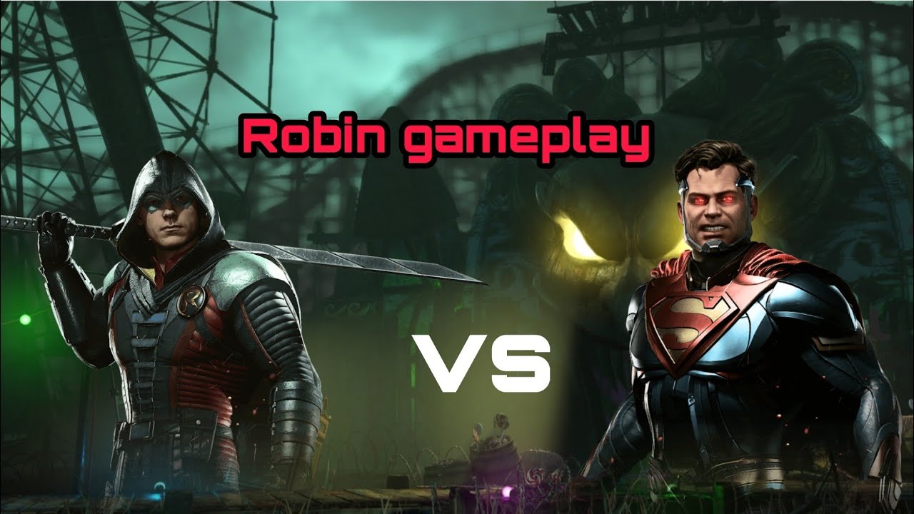 Robin Gameplay injustice 2 - YouTube