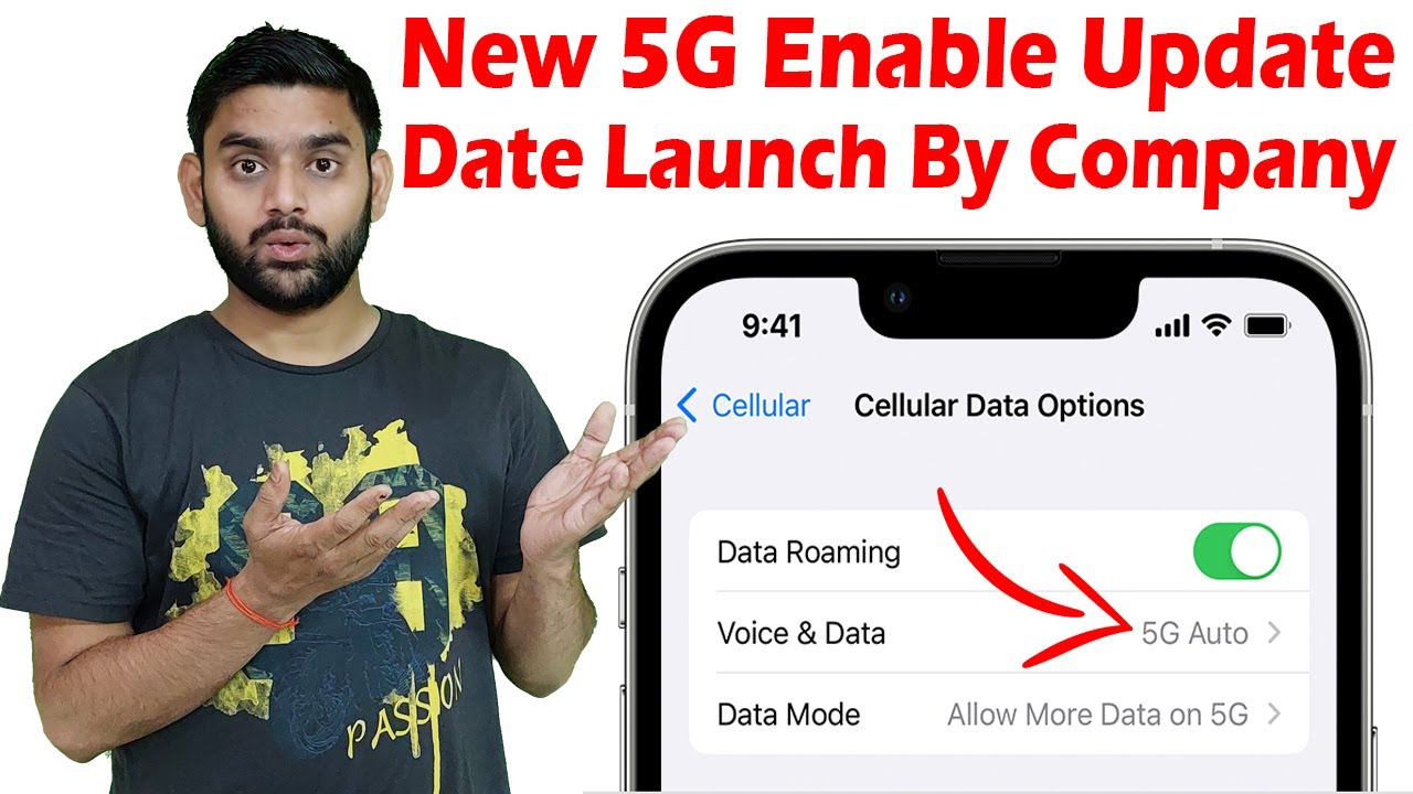 New 5G Enable Software Update | Launch Date Of 5G New Update | Airtel ...
