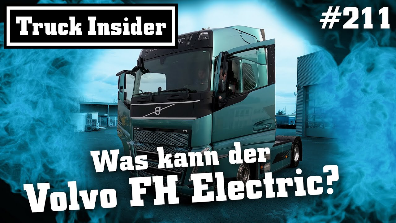 Truck Insider: Was kann der Volvo FH Electric? - YouTube