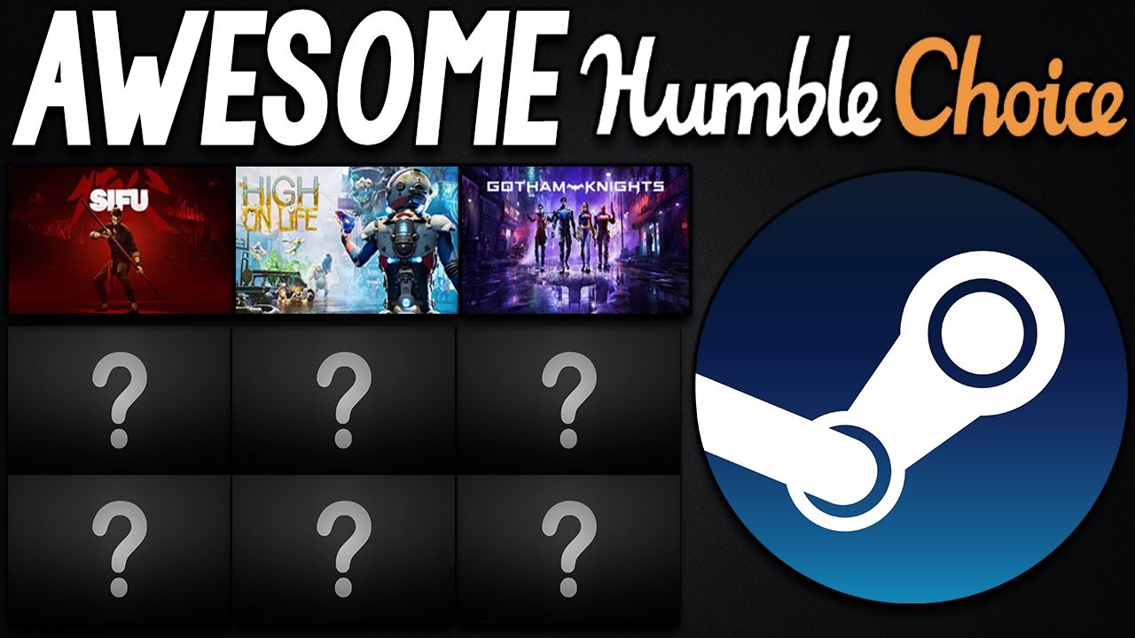 ABSOLUTELY AWESOME NEW HUMBLE MONTHLY - GREAT DEALS ON STEAM GAMES ...