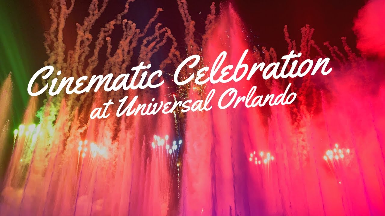 Universal Studios Orlando: Cinematic Celebration Full Show - YouTube