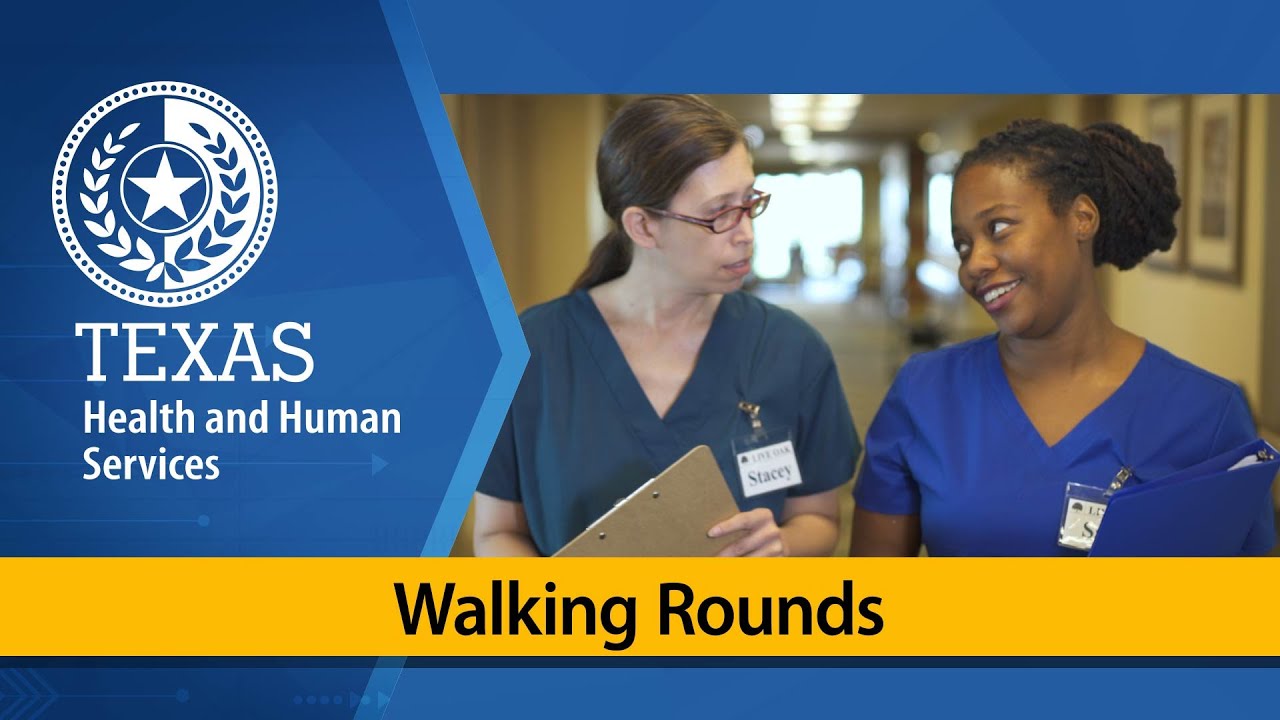 Person-Centered Care: Walking Rounds - YouTube