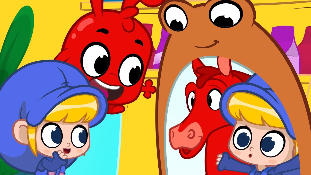 Mila & Morphle Literacy | Morphle And The Mirror World | Cartoons with ...