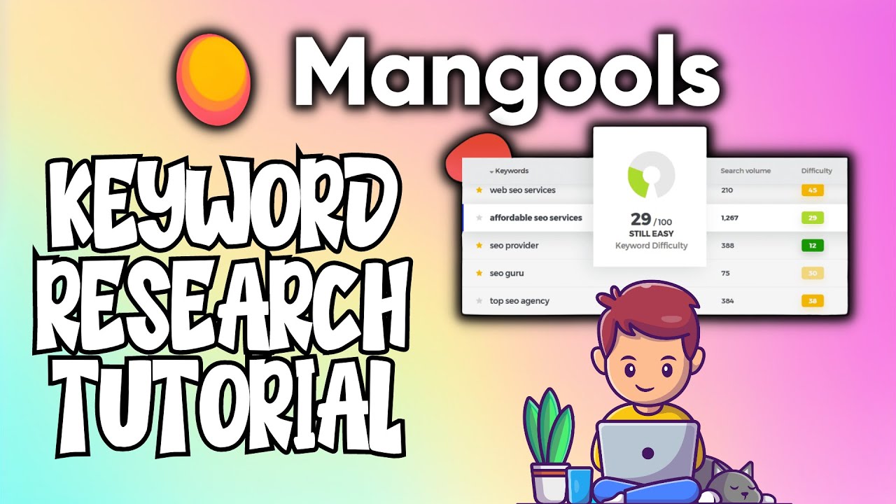 Mangools Keyword Research Beginner Tutorial - YouTube