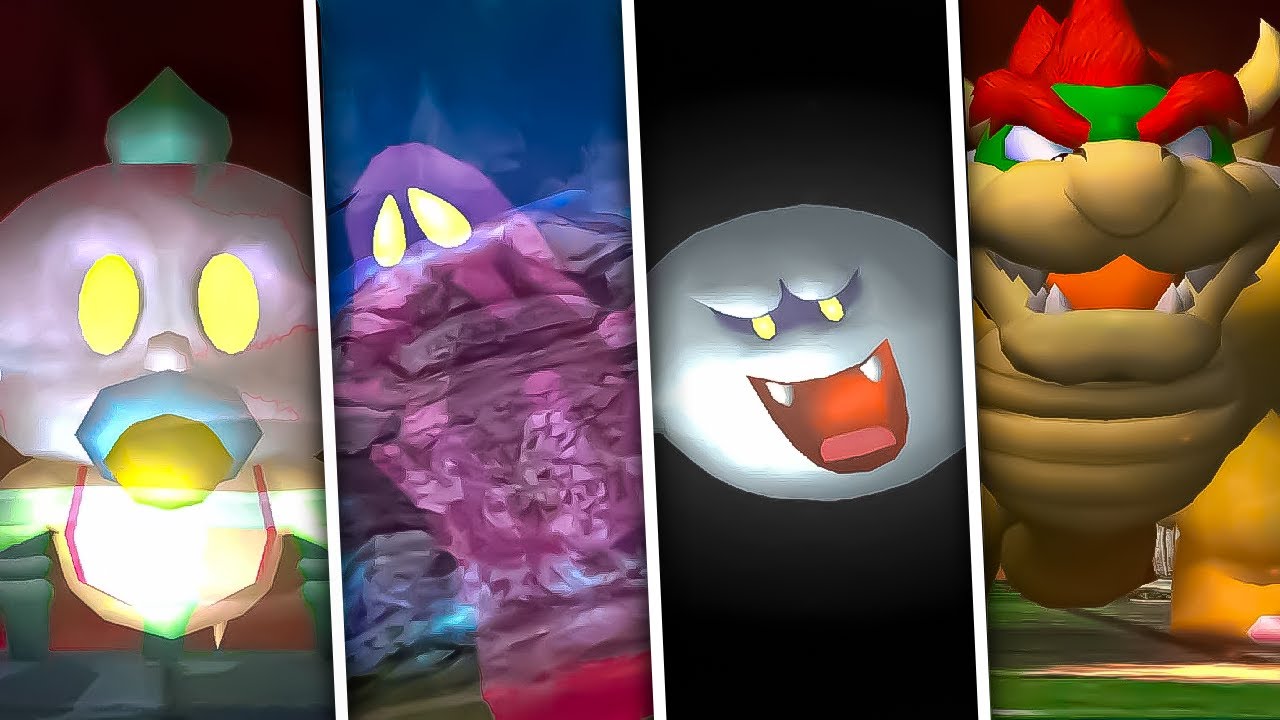 Luigi's Mansion HD All Bosses - YouTube