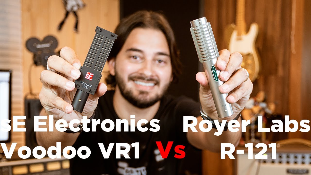 Microfones Royer Labs R121 e sE Electronics Voodoo VR1| Lucas Guterres #5 (English Subtitles ...