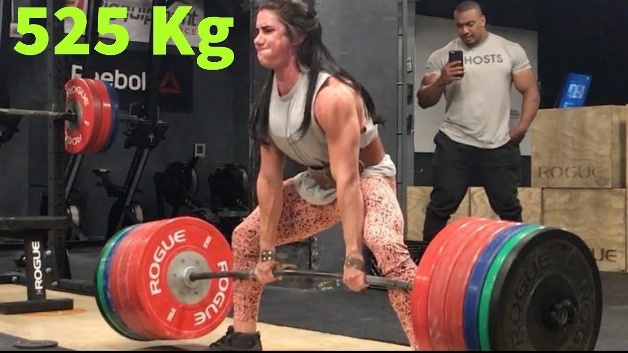 "Muscular fbb Female Bodybuilding Monster Lifts Over 1000 Pounds in One ...