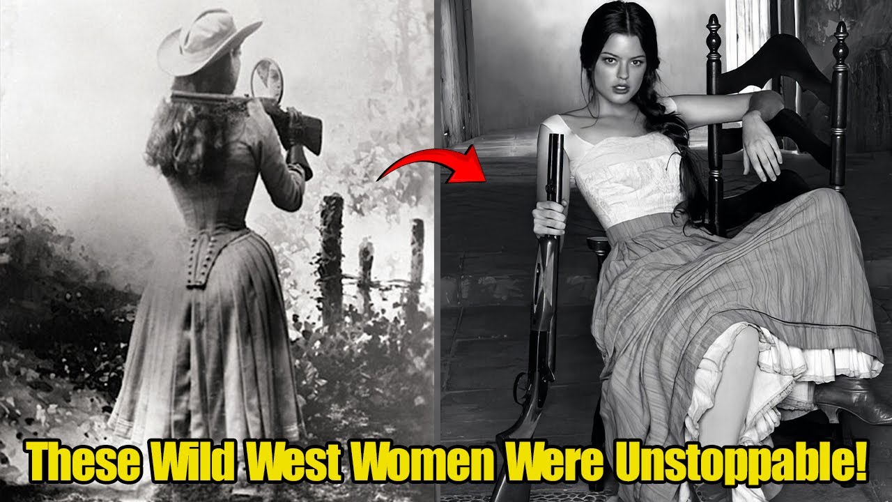 Top 10 Most Dangerous Women of the Old West | Wild West History - YouTube