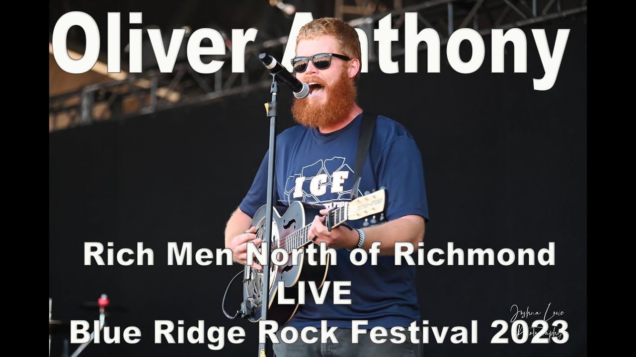 Oliver Anthony- Rich Men North of Richmond LIVE Blue Ridge Rock ...