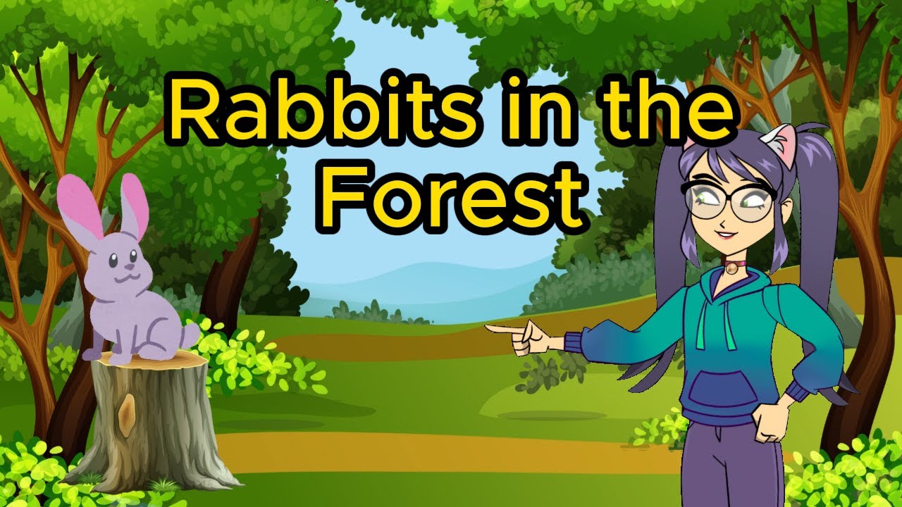 Rabbits In Forest | Animated Video Made By ChatGpt - YouTube