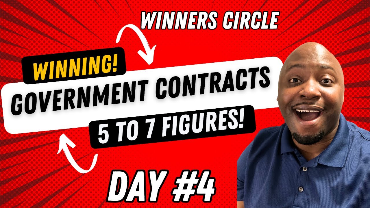Government Contract Award Show| WINNING 2 contracts in 3 days. - YouTube
