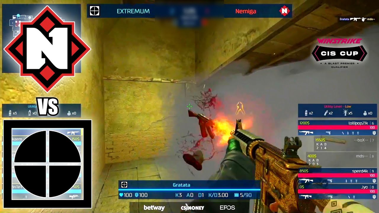 Nemiga vs EXTREMUM - Winstrike CIS Spring Cup 2021 | CSGO HIGHLIGHTS - YouTube