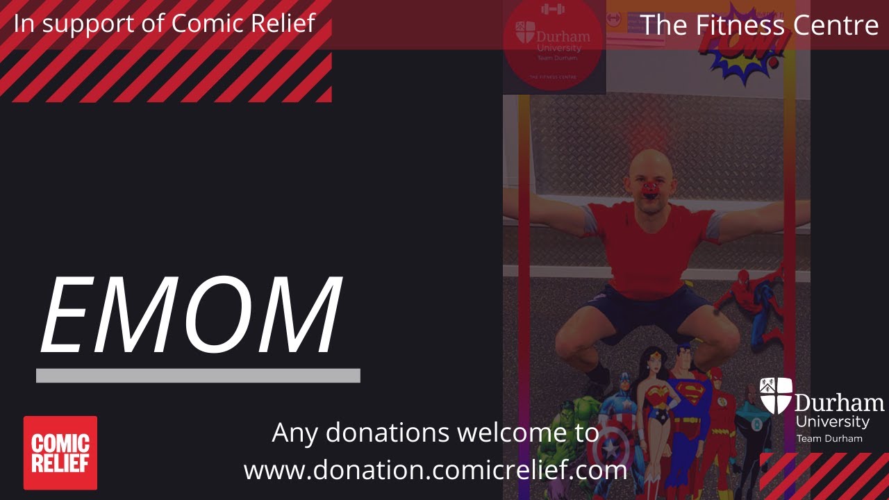 Comic Relief - Burpee EMOM with Dan #10 - YouTube