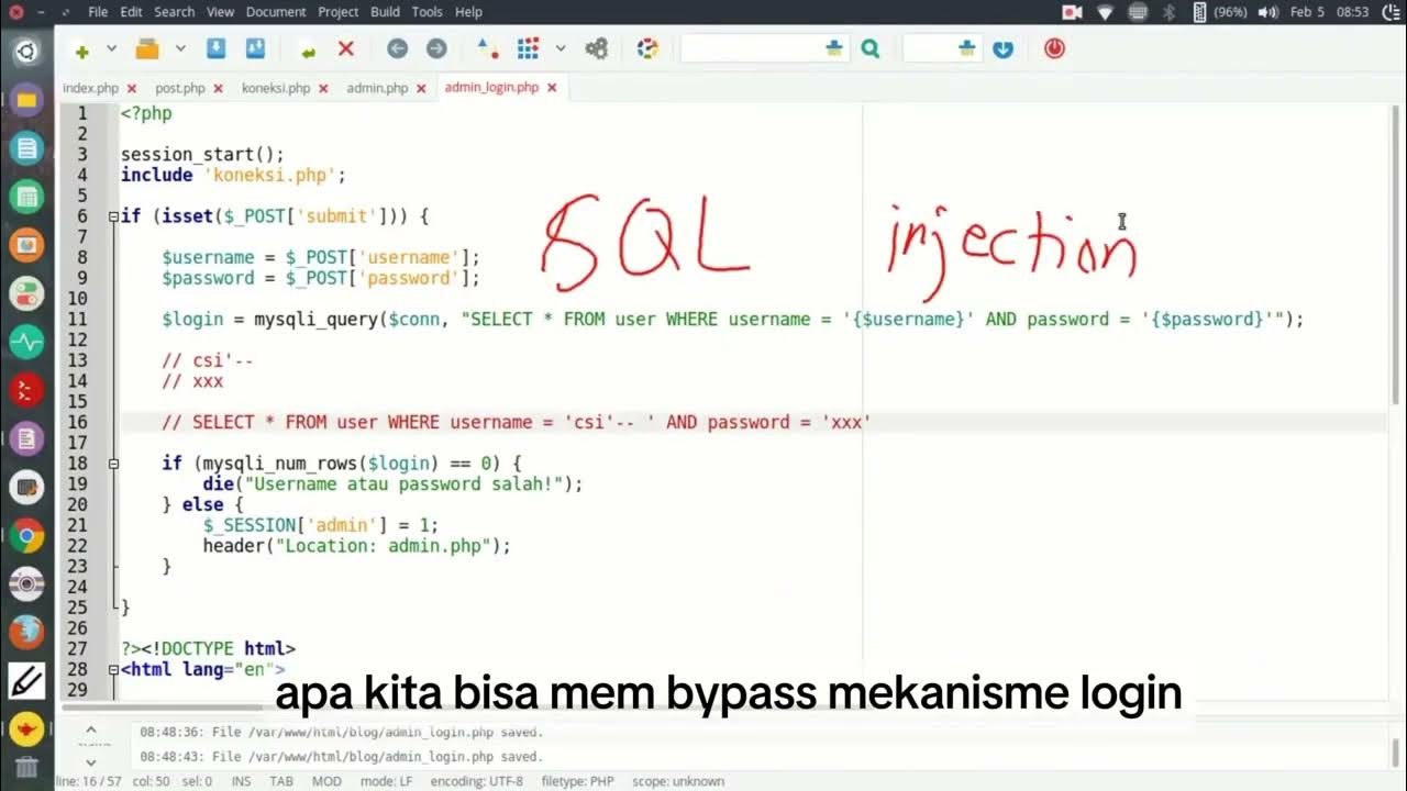 SQL injection - YouTube