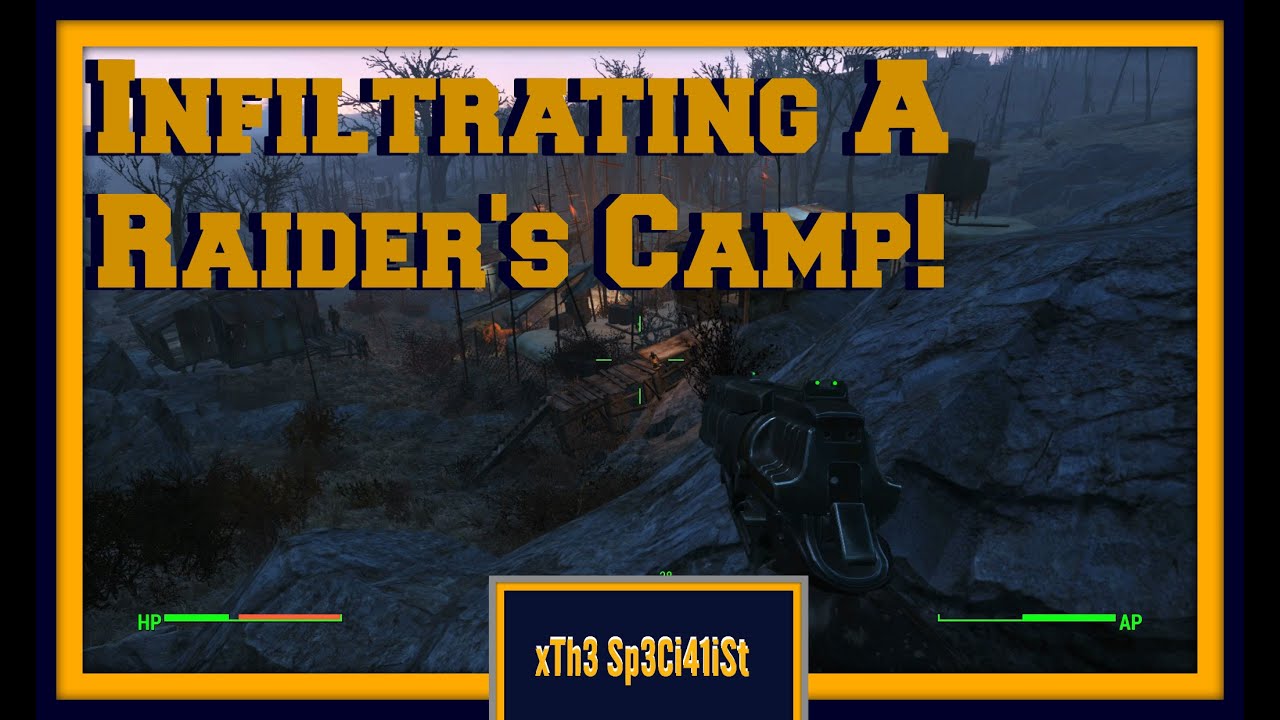Fallout 4 Live Part 31 : Infiltrating A Raider's Camp! - YouTube