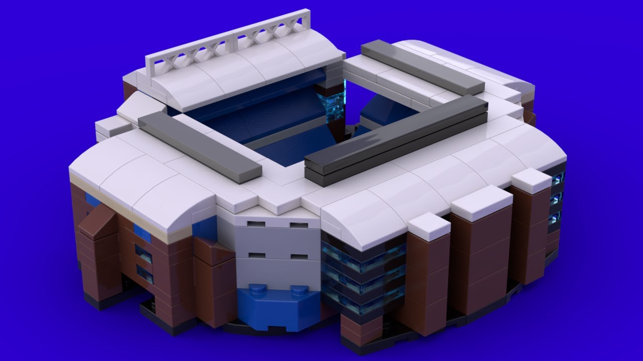 Mini Lego Ibrox Stadium - Rangers Stadium - YouTube
