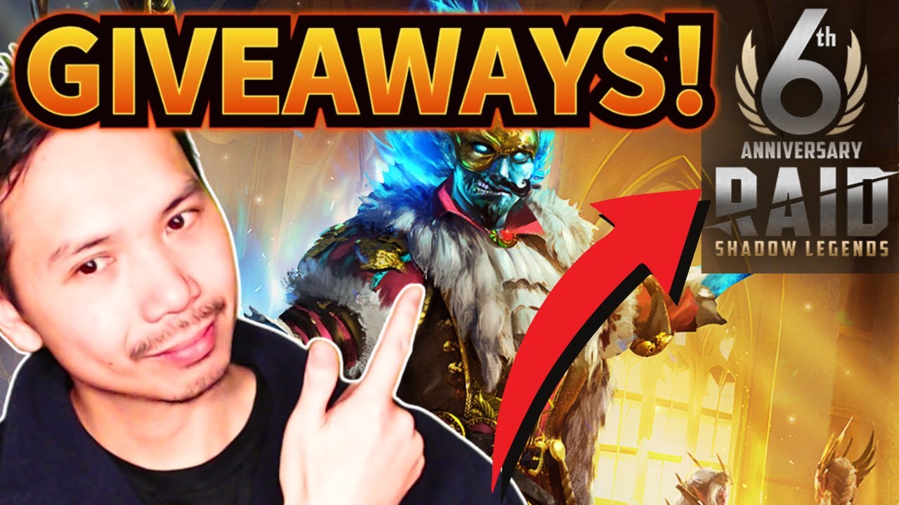 EASY GIVEAWAY! 5 PRIZE WINNERS! 6 YEARS OF RAID INTERVIEW! | RAID ...