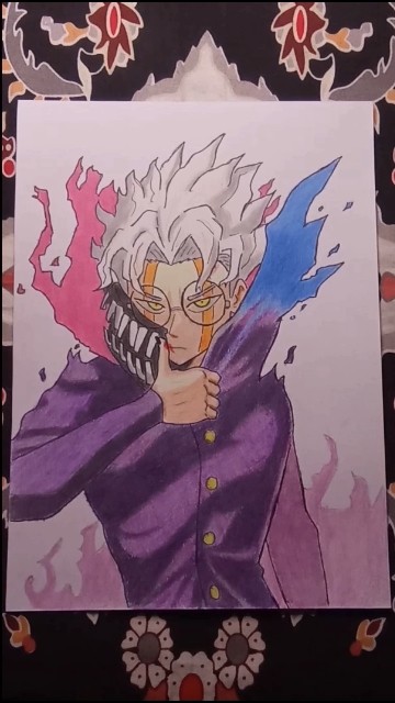 Drawing Okarun Transformation Dan Da Dan #menggambar #drawing #sketch # ...