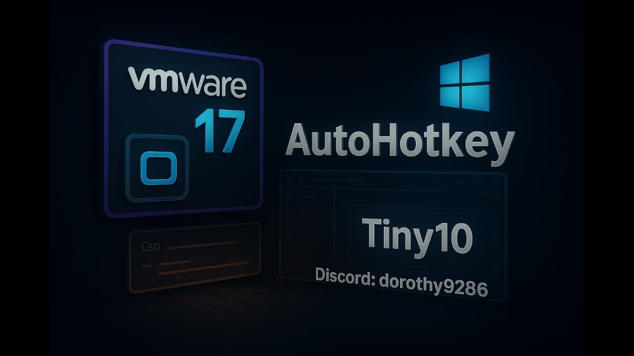 20250704 CSO Vmware多開 自製Tiny10精簡版 完美取代舊款win7 - YouTube