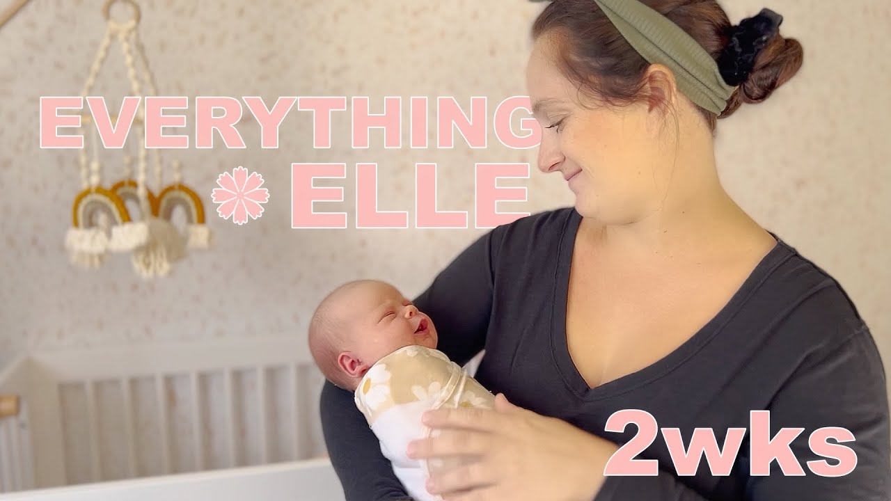Everything Elle 🌸 - 2 Week Postpartum Update - YouTube