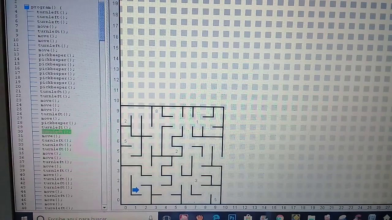 Laberinto de karel el robot - YouTube