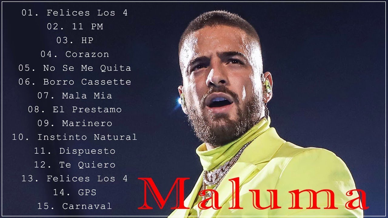 Maluma Grandes Éxitos Baladas Enganchados Mix 2020 - Top 20 Maluma ...