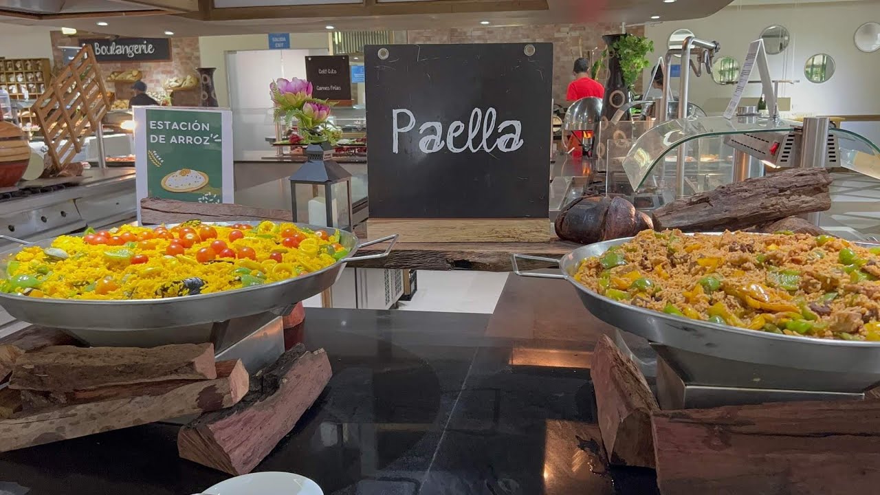 OCEAN CORAL & TURQUESA Mexico 🇲🇽 Lunch Buffet 😋@danashometv - YouTube