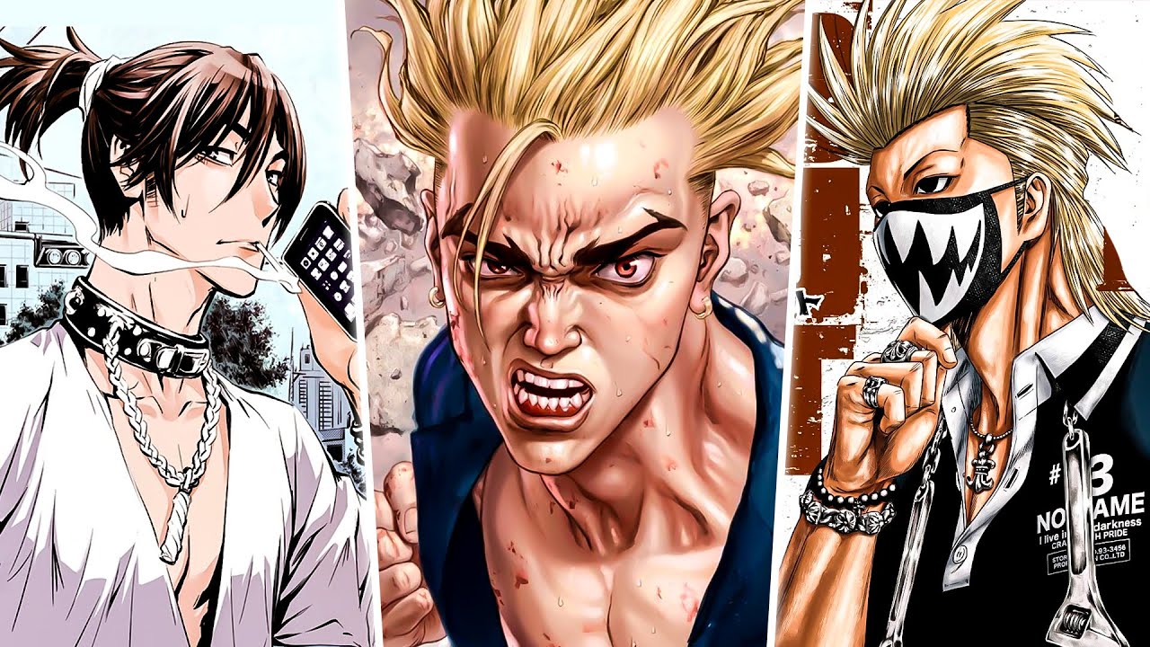 5 MANGAS/MANHWAS DE ARTES MARCIAIS E GANGUES - YouTube