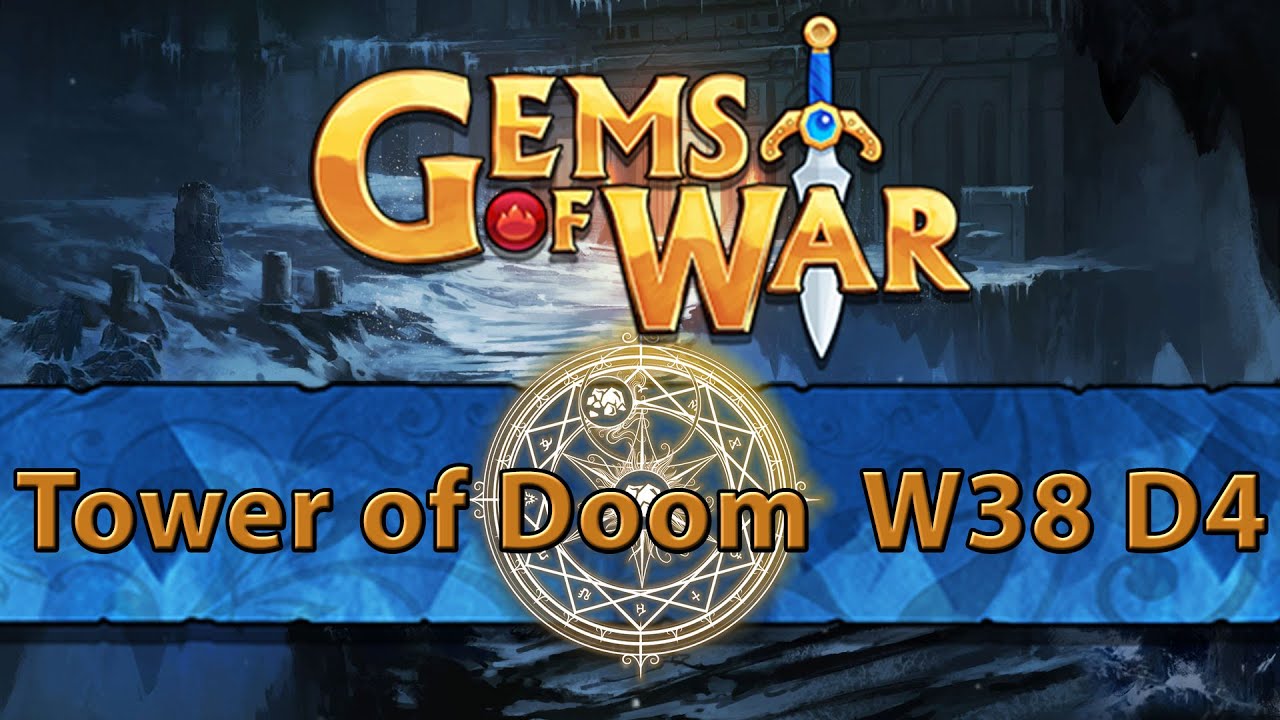 ⚔️ Gems of War: Tower of Doom | Week 38 Day 4 | Warlord Class Event ...