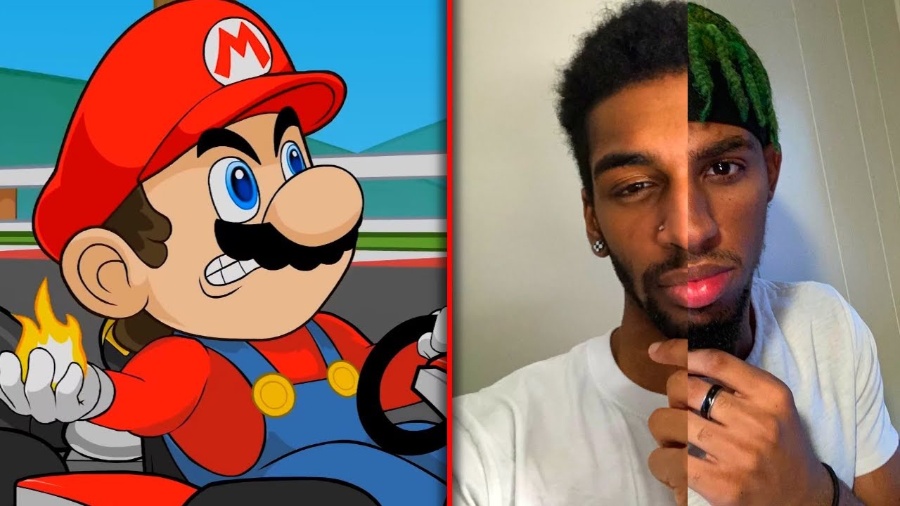 REACTION | Racist Mario By FLASHGITZ | w/ mysoulbrother! - YouTube