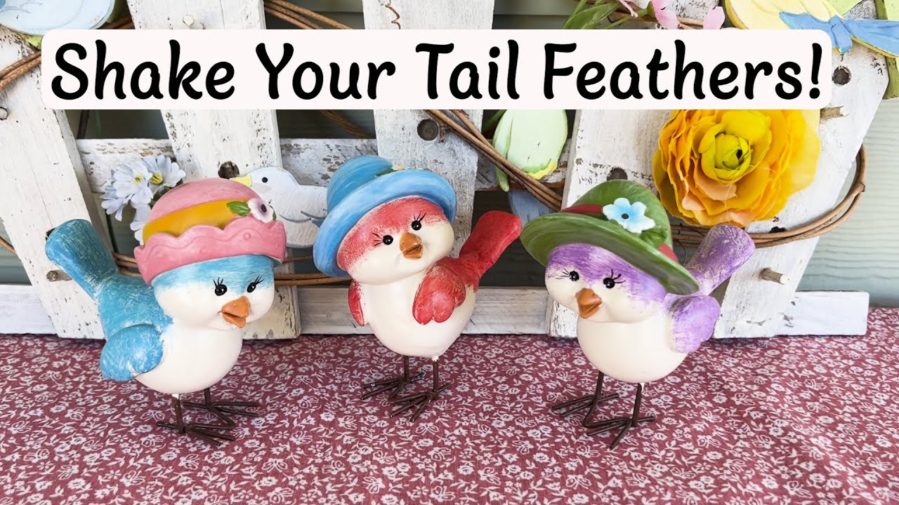 Shake Your Tail Feathers! - A Polymer Clay Fix-It Project - YouTube