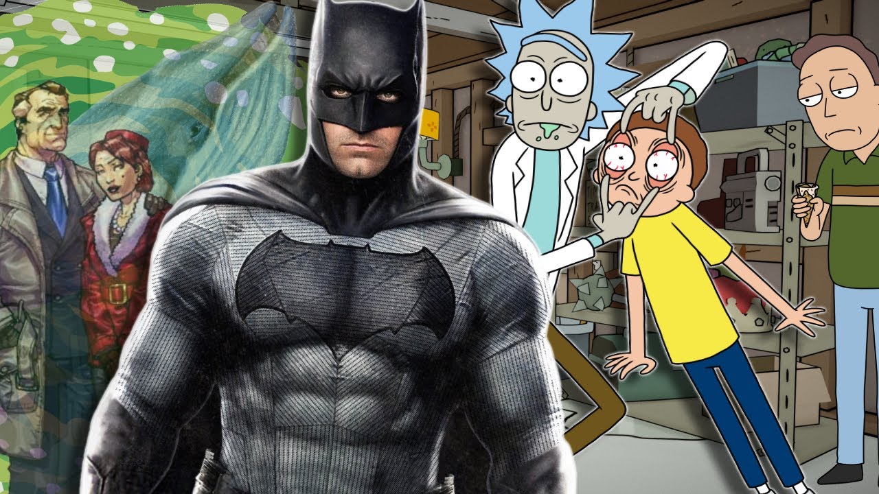 BATMAN CHIEDE AIUTO A RICK E MORTY - YouTube