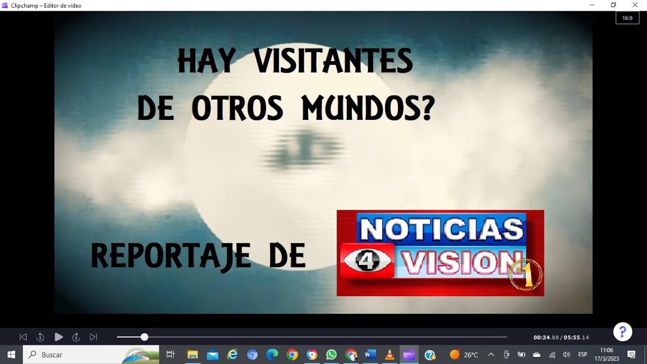 "Hay visitantes de otros mundos?". Reportaje de Noticias 4 Vision, El ...