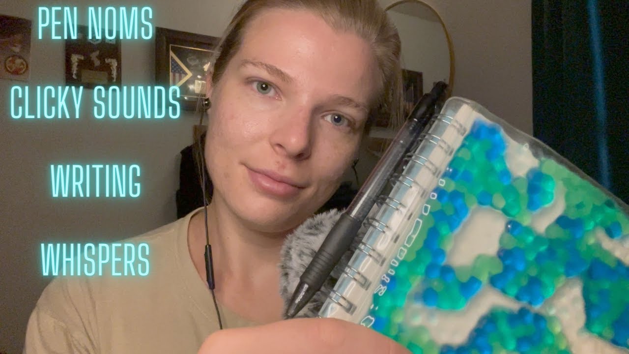 ASMR Make a Tingly To Do List With Me [Pen Noms, Mouth Sounds] - YouTube