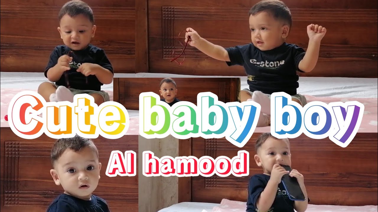 cute baby boy /cut baby video /Al hamood /cute kids - YouTube