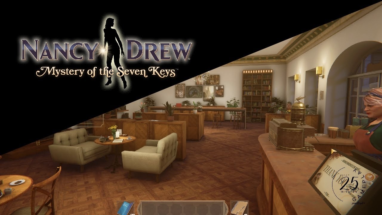 Nancy Drew: Mystery of the Seven Keys - First 25 Minutes PC Gameplay ...