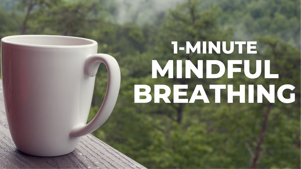 1-Minute Mindful Breathing Meditation: Quick Stress Relief Anywhere ...
