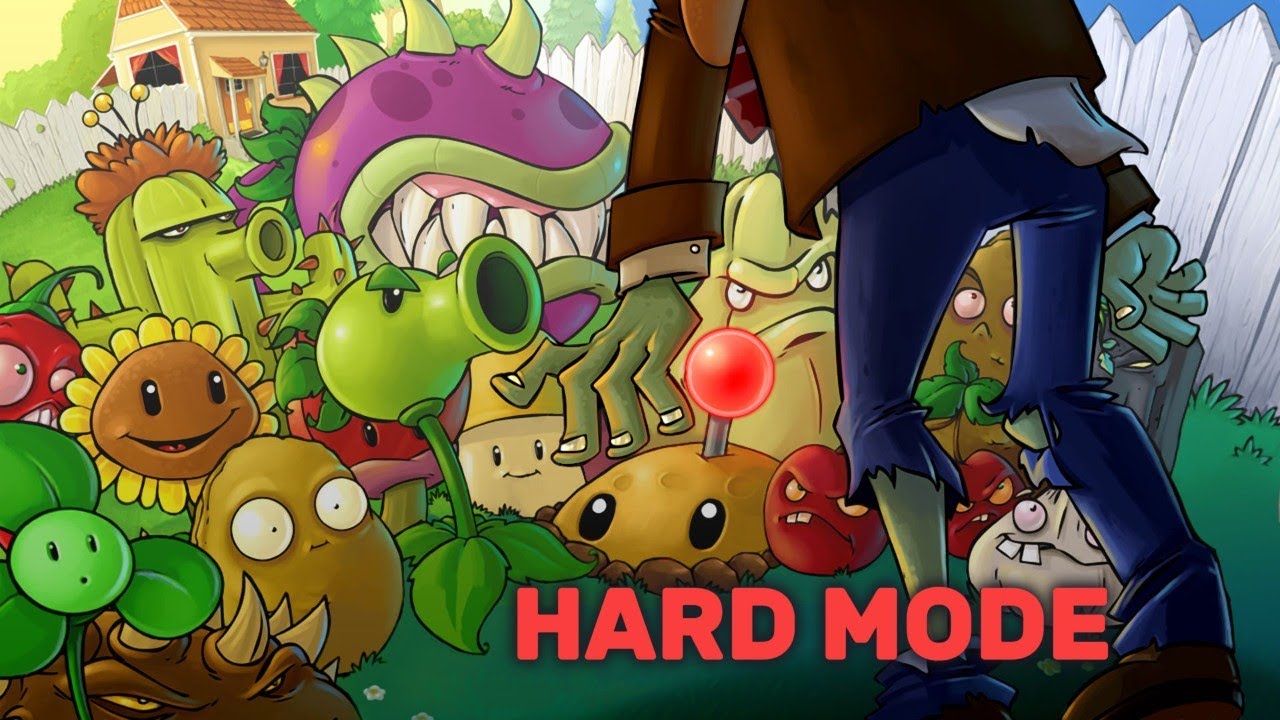 Граю в PvZ Hard mode - YouTube
