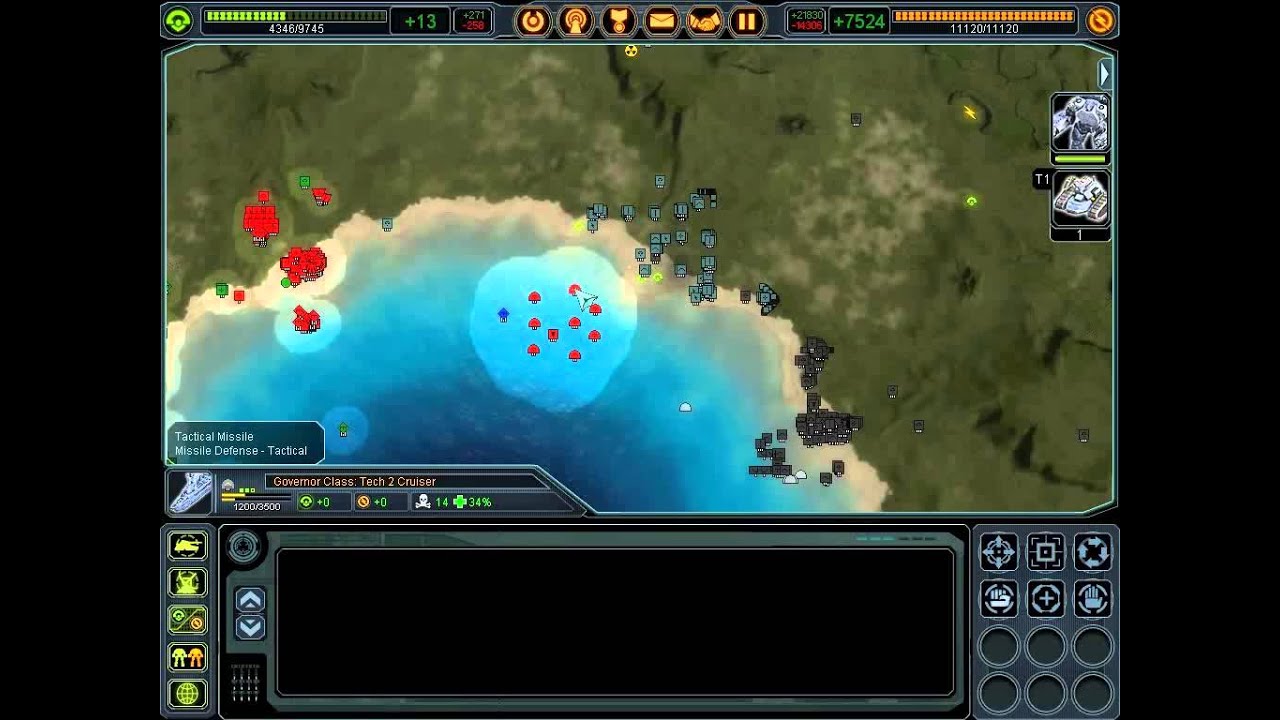 Supreme Commander - Launching A Nuke - YouTube