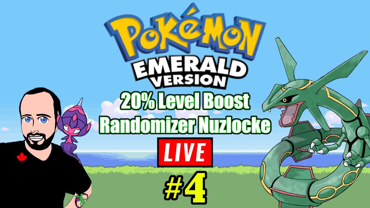 Pokemon Emerald 20% Level Boost Randomizer Nuzlocke | EP 4 - YouTube