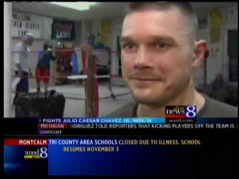 Troy Rowland prepares for Nov. 14 fight - YouTube