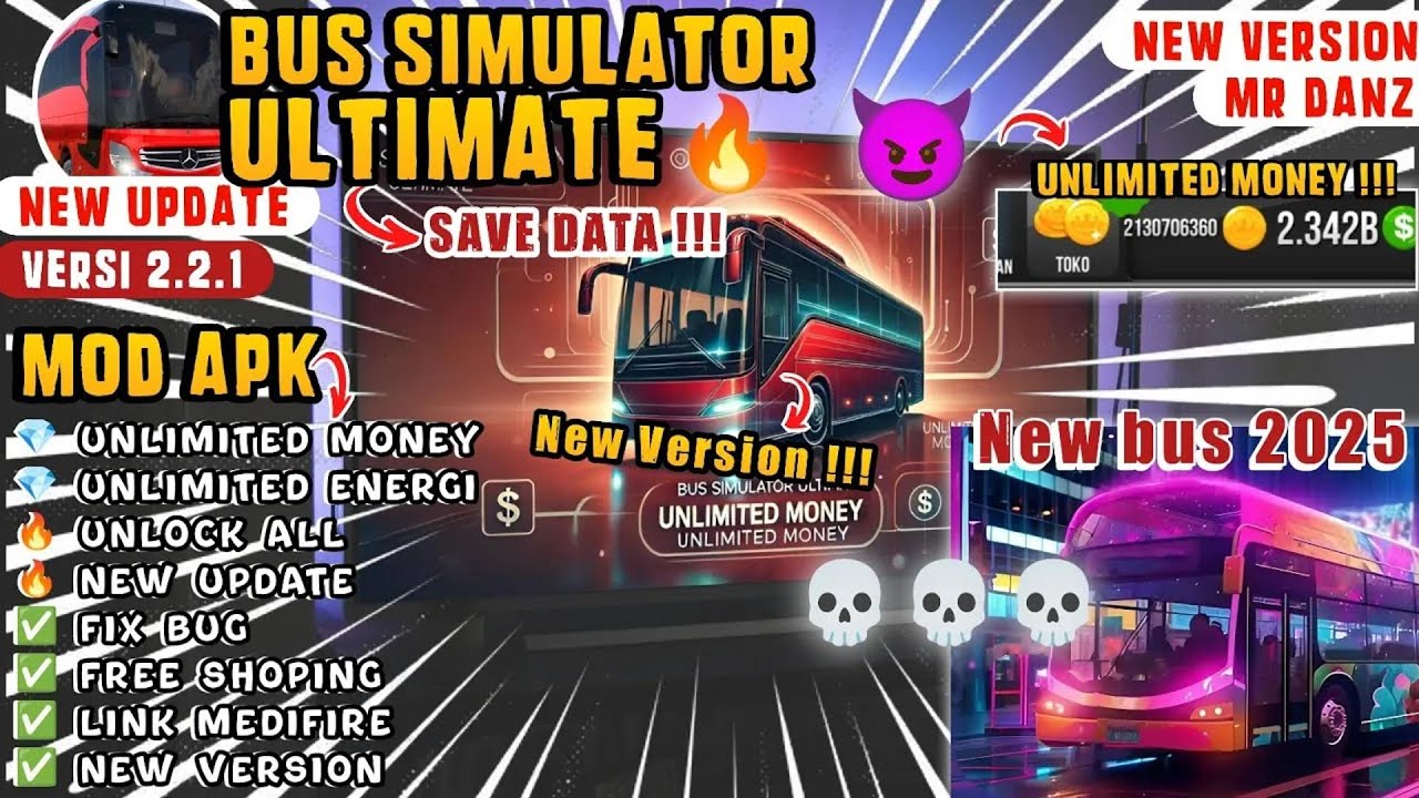Download Bus Simulator Ultimate Mod Apk Versi 2.2.1 Unlimited Money ...
