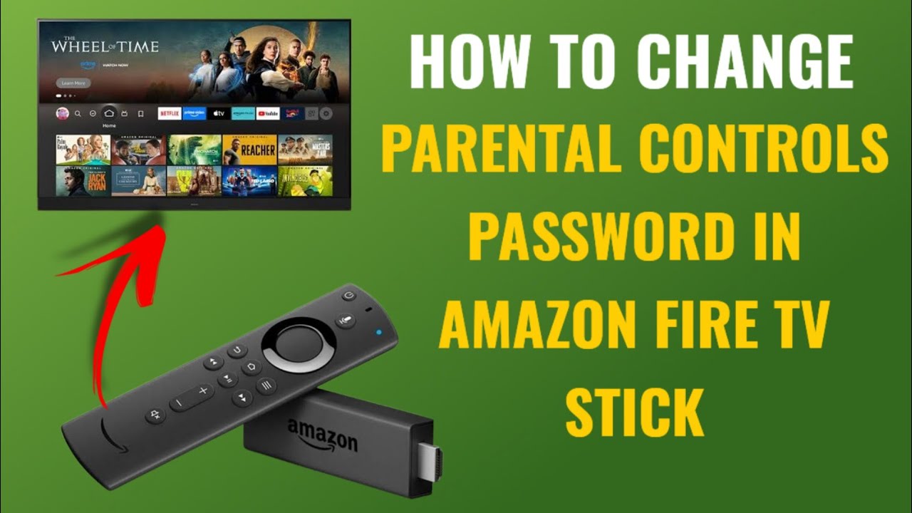 How To Change Parental Controls Password In Amazon Fire Tv Stick ...