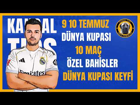 DÜNYA KUPASI SONN DÜZLÜK ! 9 TEMMUZ PERŞEMBE VE 10 TEMMUZ CUMA 2026 İDDAA TAHMİNLERİ