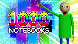 Baldi's Basics But 500 Notebooks | Doovi